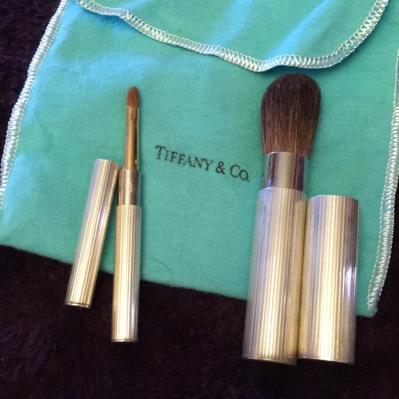 Tiffany & Co. | Makeup | Tiffany And Co Retractable Make Up Brushes ...